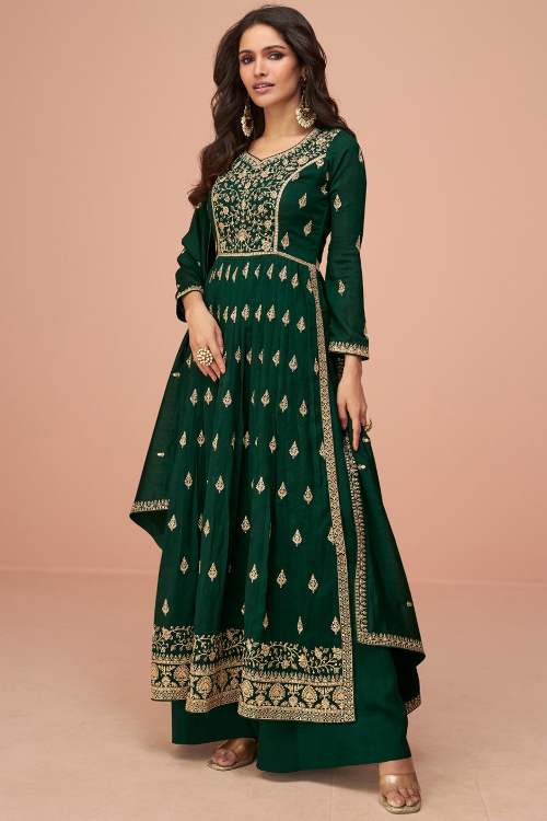 Zari work dress material online store
