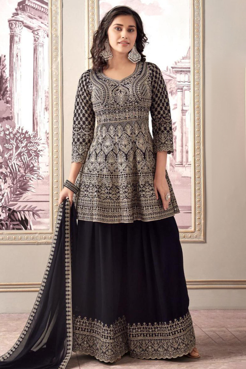 Women's Frock Style Suits Online: Ethnic Frock Style Salwar Kameez