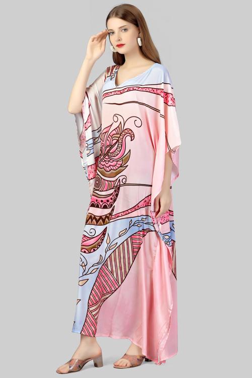 Designer Silk Kaftan Dresses Online | Andaaz Fashion USA & Worldwide