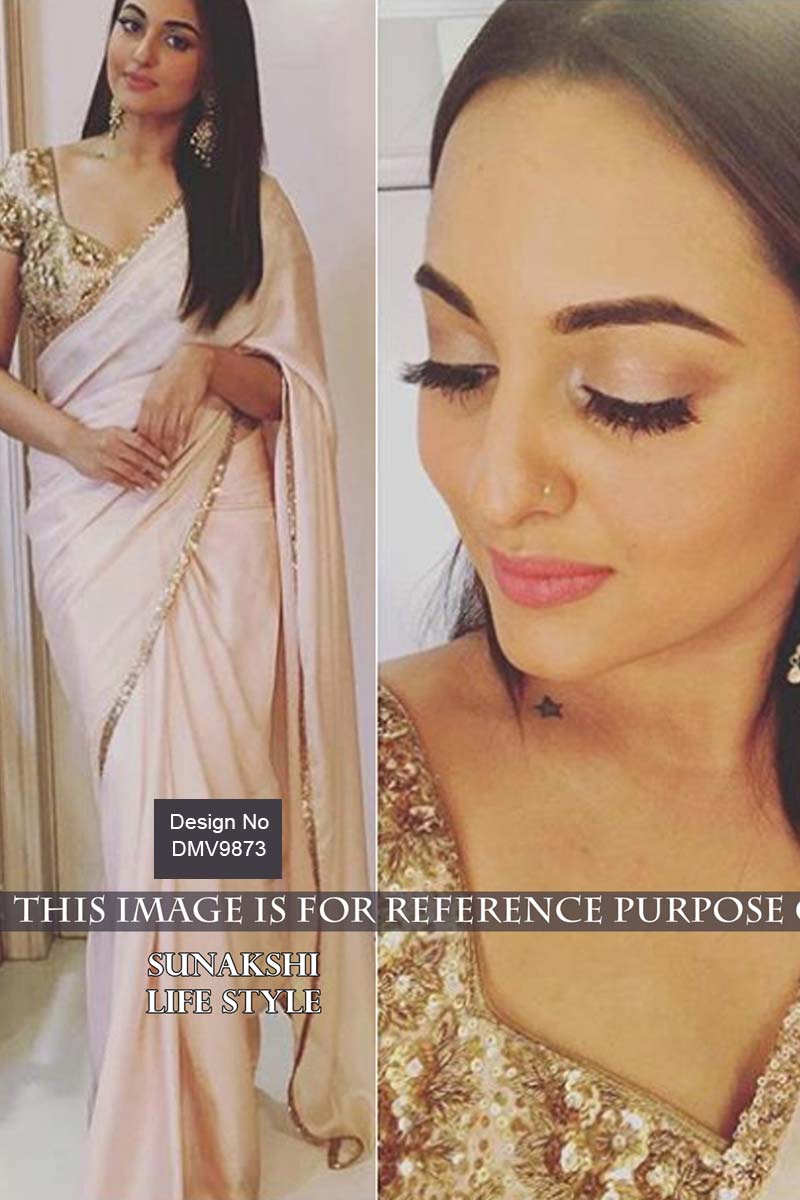 Sonakshi Sinha White Saree