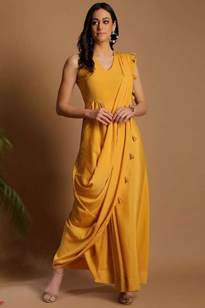 Shop Plus Size Yellow Dresses for Women | Andaaz Fashion USA